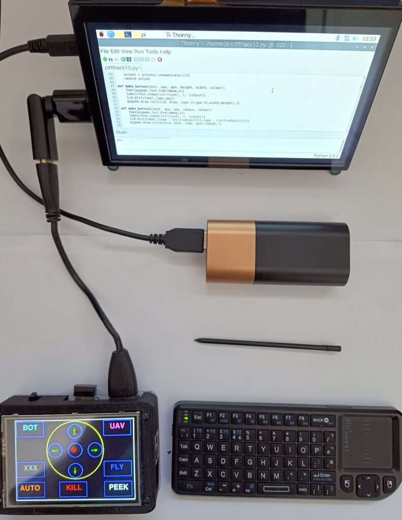 Portable Solar Computer Interface Development - Samaritan Systems